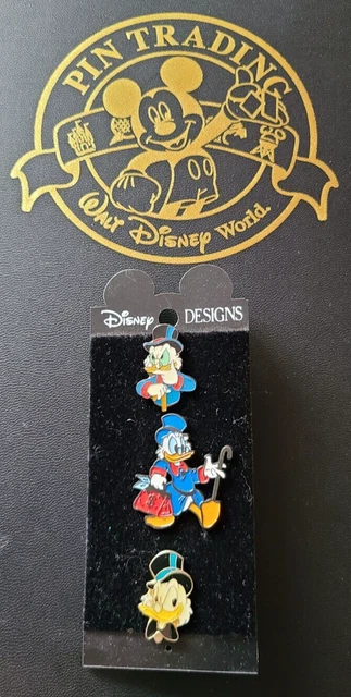 SCROOGE MCDUCK DUCKTALES Pin Metal & Enamel Memorabilia Mondo Disney ...