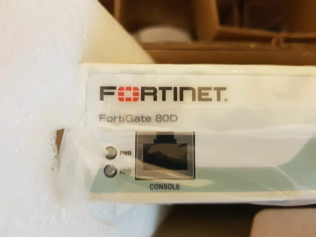 FORTINET FORTIGATE 80D VPN Firewall New £79.00 - PicClick UK