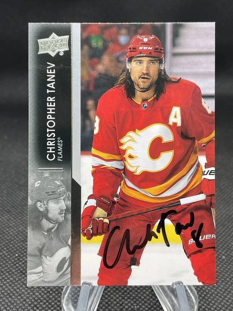 CHRISTOPHER TANEV - Carte signée 2021-22 Upper Deck Series 2 #280 EUR 9 ...