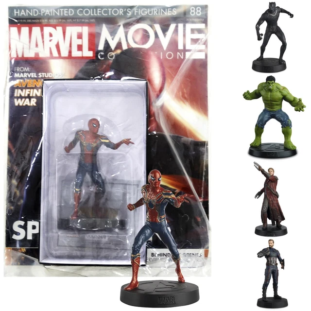 MARVEL MOVIE COLLECTION Figure Collectors 5" Metallic Resin Figurine ...