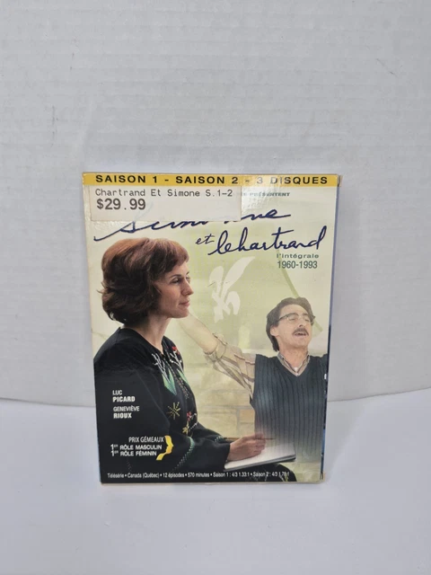 CHARTRAND ET SIMONE [DVD] Saisons 1 Et 2 $50.00 - PicClick CA