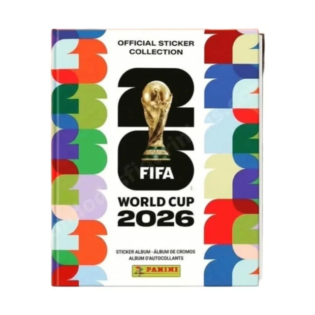 FIFA WORLD CUP 2026™ Official Sticker Collection - Album Hard Cover £19 ...