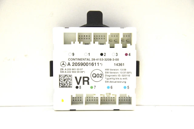 MERCEDES CLASSE C W205 Unité Module de Porte avant Droit A2059001611 ...
