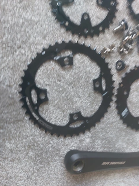 SR SUNTOUR SUPER POWER FLOW Triple Chainring Set £7.50 - PicClick UK