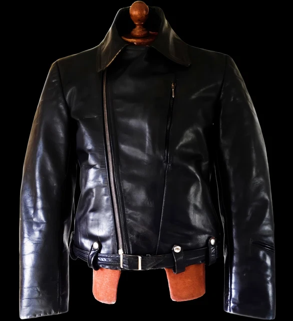WW2 GERMAN LUFTWAFFE LEATHER POLICE Officers Motorcycle Biker Flight ...