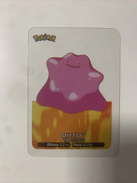 DITTO #132 LAMINCARD Coleccion Pokemon Lamincards 2005 Edibas (Usada ...