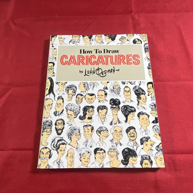 HOW TO DRAW Caricatures by Lenn Redman (Paperback) £18.95 - PicClick UK