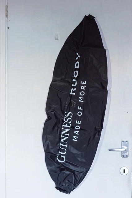 GUINNESS “MADE OF More” Inflatable Rugby Ball (aprox. 110 cm) – New £26 ...