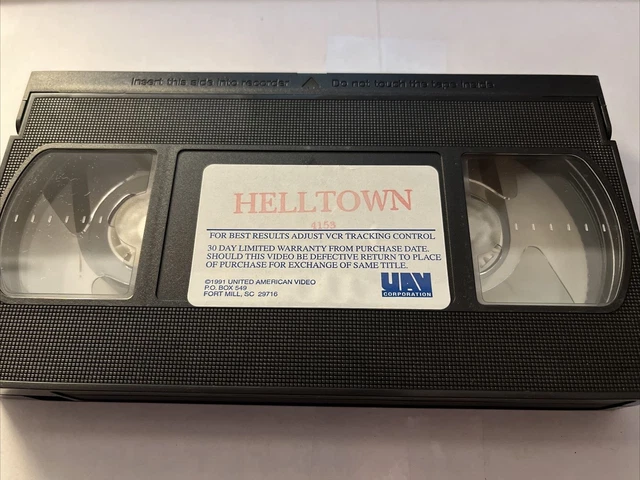HELL TOWN VHS Tape John Wayne Western 1989 United American Video $9.00 ...