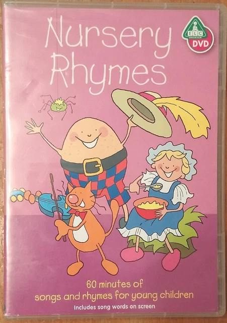 ELC NURSERY RHYMES DVD 60 minutes of songs and rhymes for young ...