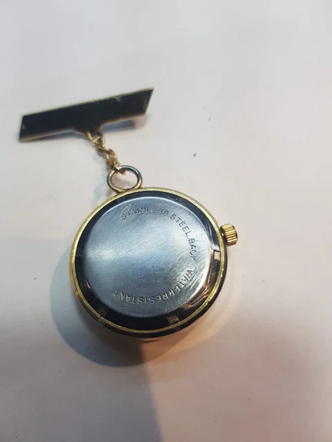 NURSES SWISS MADE "ALGEX" Quartz Fob Watch. $30.00 - PicClick AU