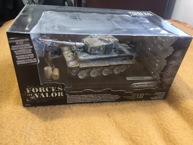 RARE FORCES OF Valor 1/32ND Scale WWII German Tiger Tank I Eastern ...