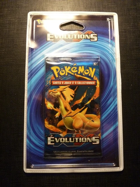 BOOSTER POKÉMON EVOLUTIONS, Dracaufeu, neuf, blister scellé, France EUR ...