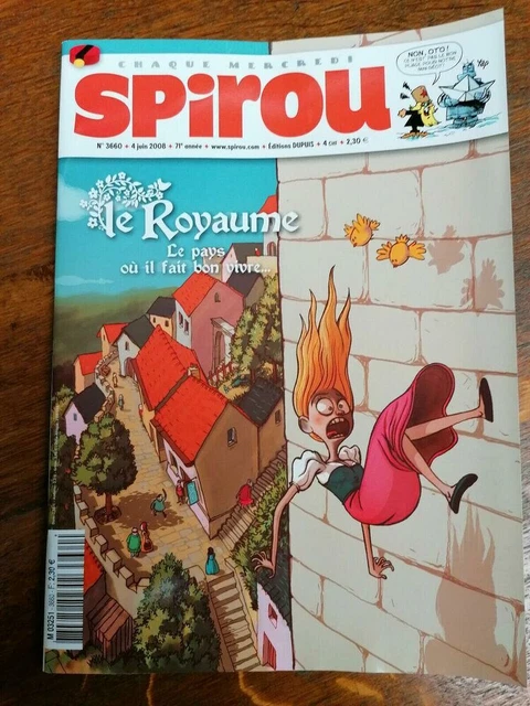 SPIROU N°3660 : Le Royaume - Le pays où il fait bon vivre… EUR 2,50 - PicClick FR