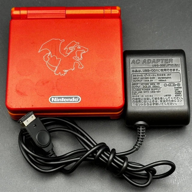 NINTENDO GAME BOY Advance SP Pokemon Center Charizard Edition AGS-001 EUR 64,11 - PicClick FR