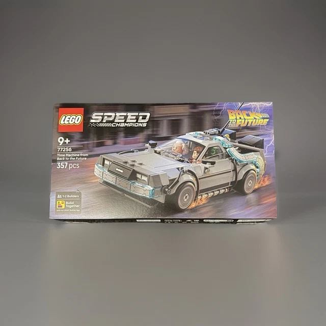 LEGO SPEED CHAMPIONS 77256 Time Machine from Back to the Future Set £26 ...