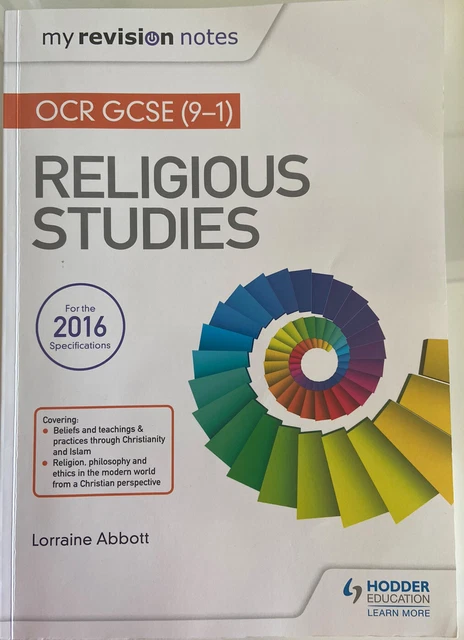 MY REVISION NOTES OCR GCSE (9-1) Religious Studies $6.39 - PicClick