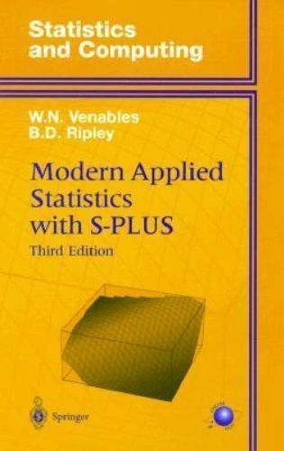MODERN APPLIED STATISTICS with S-Plus Volume 1: Data Analysis $6.28 ...