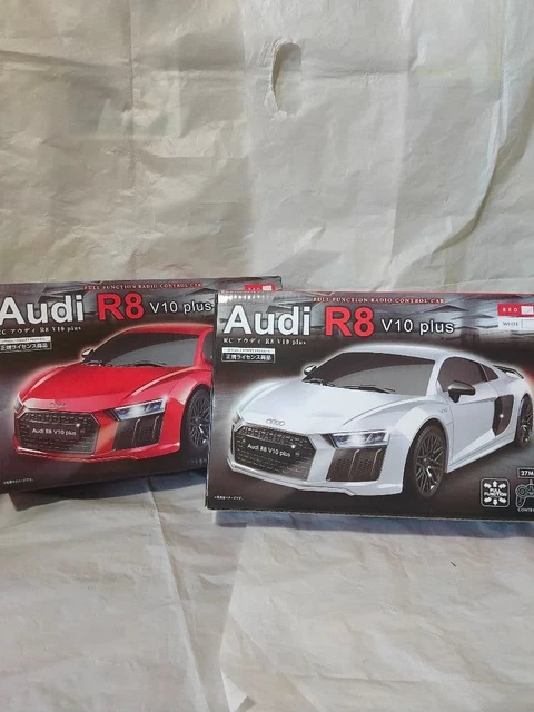 AUDI R8 V10 plus RC car, white and red, full function £93.61 - PicClick UK