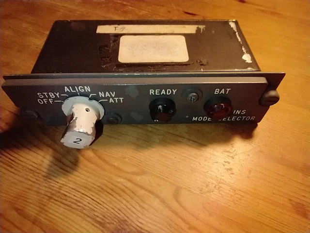BA BOEING 747 Flight deck Switch Panel INS £35.00 - PicClick UK