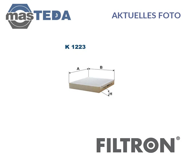 K1223 INNENRAUMFILTER POLLENFILTER Filtron Neu Oe Qualität EUR 20,99 ...