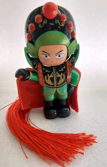 CHINESE DRAMA DOLL Figure Green. Face Changing Doll. Opera Singer. 4 ...