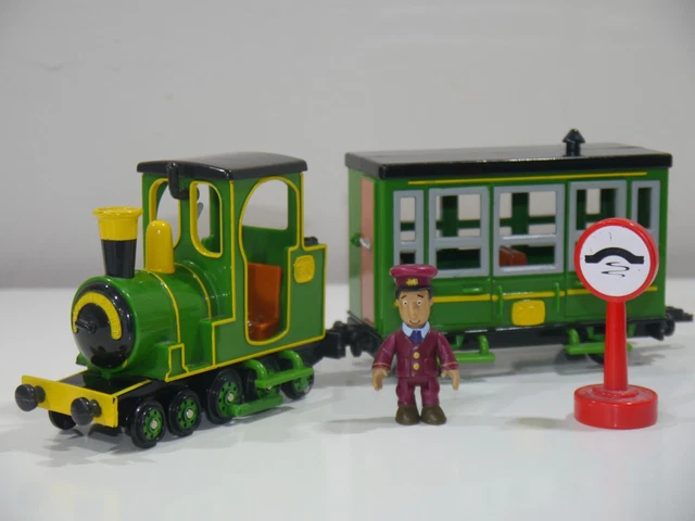 POSTMAN PAT GREENDALE Rocket Train Green Carriage Aj Figure SDS Medium ...