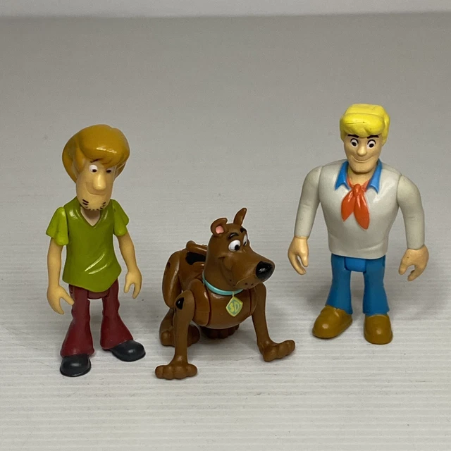 SCOOBY-DOO MINI FIGURES Shaggy Fred Scooby Hanna-Barbera (2015) Bulk ...