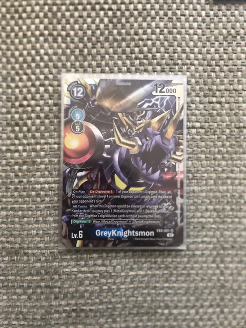 GREYKNIGHTSMON EX4-021 SR - Alternative Being - Digimon CCG £8.64 - PicClick UK