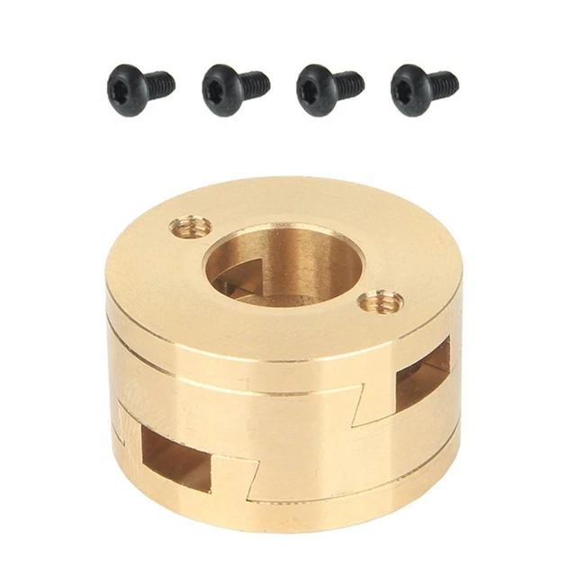 FOR OLDHAM T8 Z Axis Brass Coupler for VzBoT Hot Bed 16mm Round Shaft ...