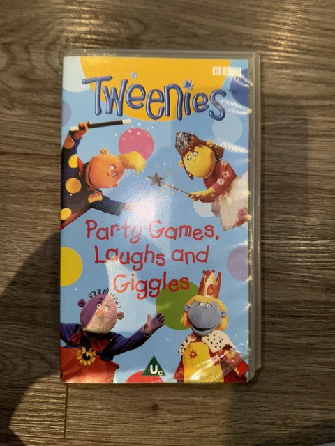TWEENIES : PARTY GAMES, LAUGHS AND GIGGLES - BBC CBeebies 2000 VHS PAL ...