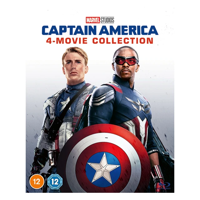 CAPTAIN AMERICA: 4-MOVIE Collection [12] Blu-ray Box Set - Pre-sale £29 ...