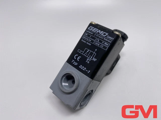 VANNE SOLÉNOÏDE PILOTE Gemü 322-1 230V 50-60Hz 0322 EUR 28,80 - PicClick FR