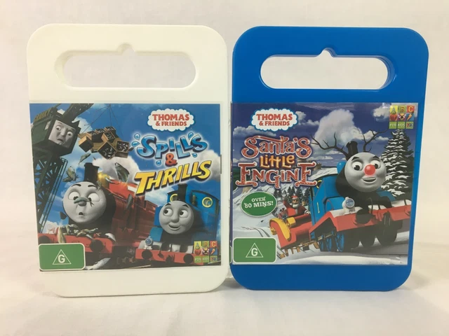THOMAS THE TANK Engine & Friends DVD x 2 Santa's Little Engine, Spills ...