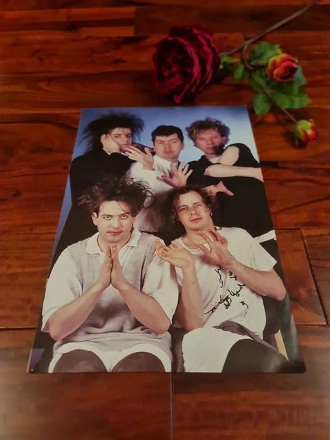 THE CURE ORIGINAL RARE POSTER 1980s ROBERT SMITH **COOL** ☆NEAR MINT☆ £ ...