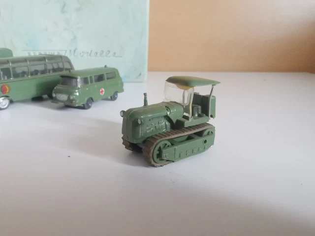 DDR H0 ESPEWE Eisenbahn Modellautos Geschenkpackung NVA Armee Robur KS 30 OVP EUR 1,00 - PicClick DE