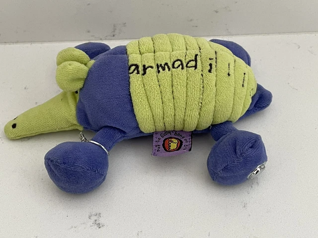 RARE BANG ON the Door Lilac Purple Armadillo Soft Toy Plush 18cm ...