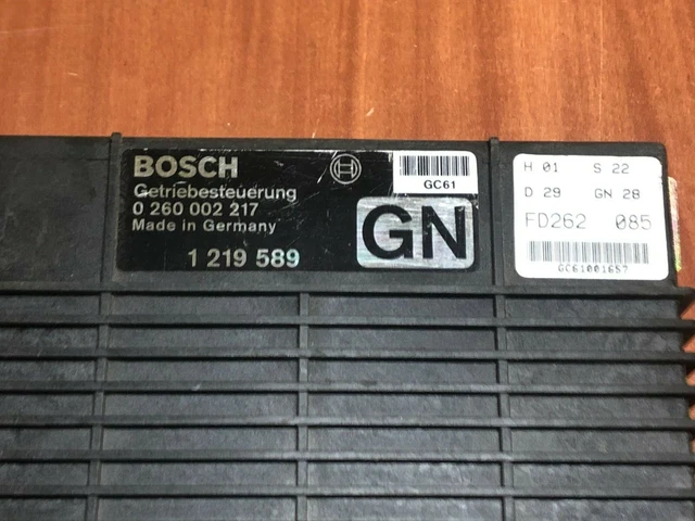BMW E36 AUTOMATIC Gearbox Control Unit Transmission Ecu Bosch ...