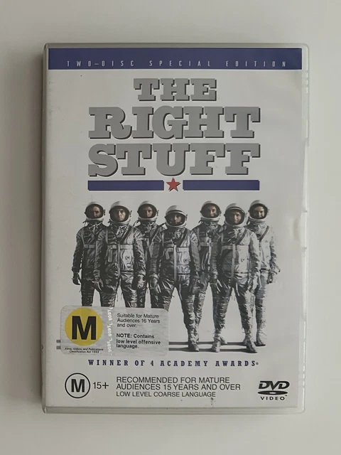 THE RIGHT STUFF - Special Edition (2 Disc DVD) Region 4 Philip Kaufman ...