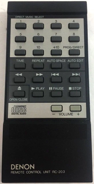DENON RC-203 TELECOMANDO Originale remote control unit DCD 800 500 EUR ...