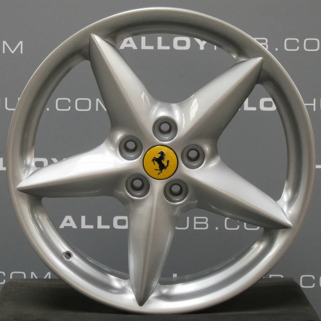 GENUINE ORIGINAL FERRARI 360 Modena 18"Inch 5 Star Spoke Front 7.5J ...