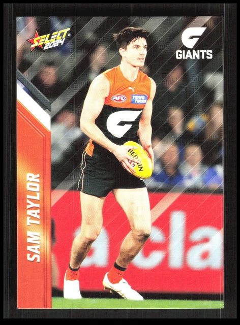AFL 2024 SELECT GWS Giants Sam Taylor 78 Card CB-1-4-B-9 $2.20 ...