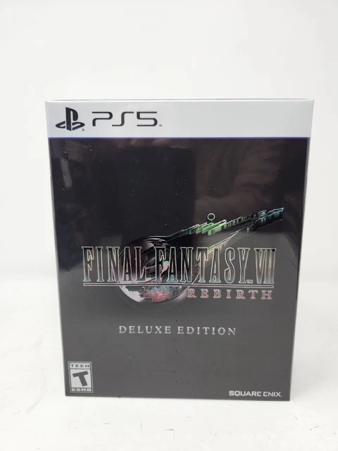 FINAL FANTASY VII Rebirth Deluxe Edition - Sony PlayStation 5 Rare OOP ...