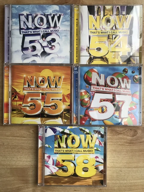 NOW THAT'S WHAT I Call Music! Bundle 53 54 55 57 58 Various Artists (2 ...