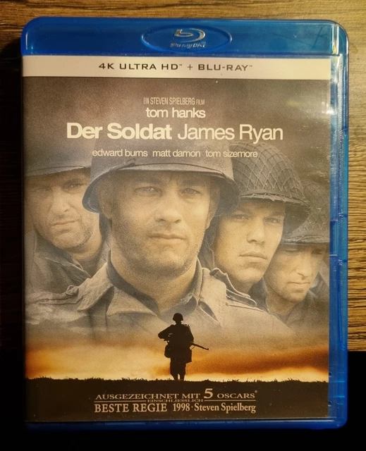 DER SOLDAT JAMES Ryan Blu ray KEIN 4K EUR 4,00 - PicClick FR