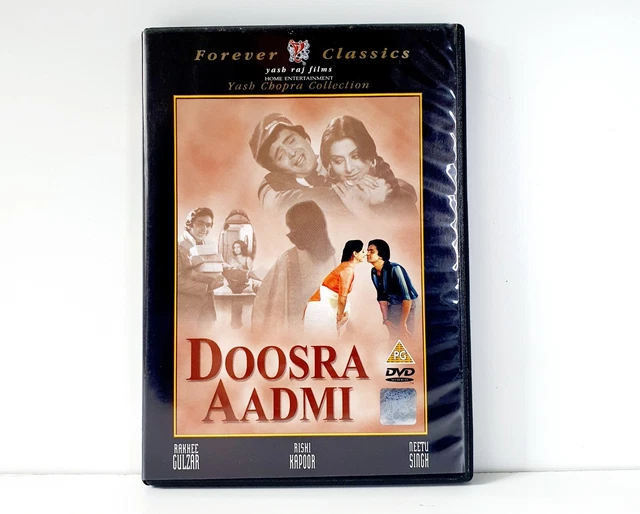 DOOSRA AADMI DVD Bollywood Movie Rishi Kapoor Neetu Singh All Regions ...