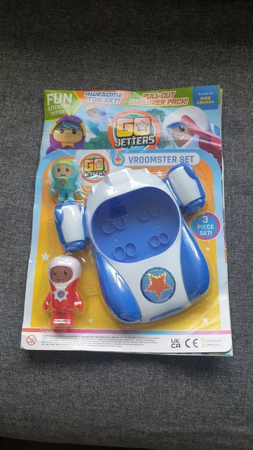 CBEEBIES GO JETTERS Magazine - Vroomster Set with Kyan & Lars 30 ...