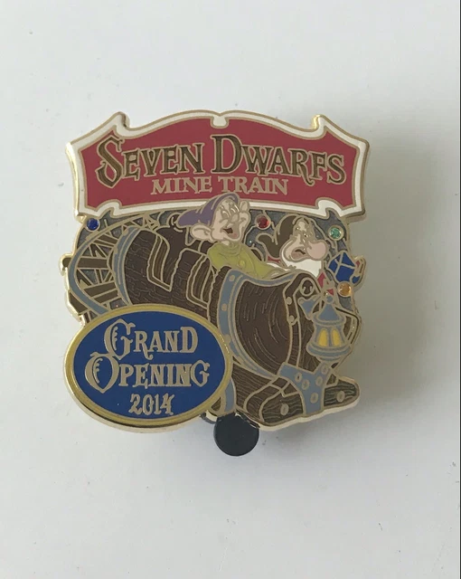 DISNEY SNOW WHITE Seven Dwarfs Mine Train Grand Opening 2014 Limited ...