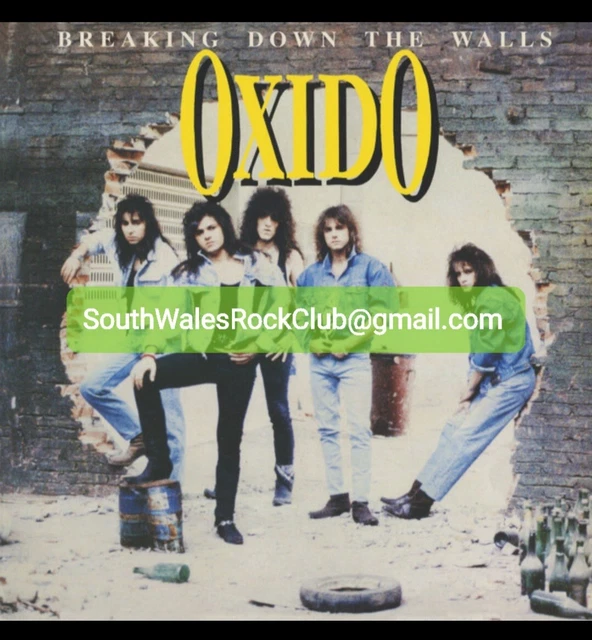 Oxido ~ Breaking Down The Walls 2023 Cd 1990 Hi Tech Aor Melodic Rock 1