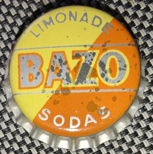 ANCIENNE CAPSULE NON Sertie Sodas limonade BAZO APx France Kronkorken ...